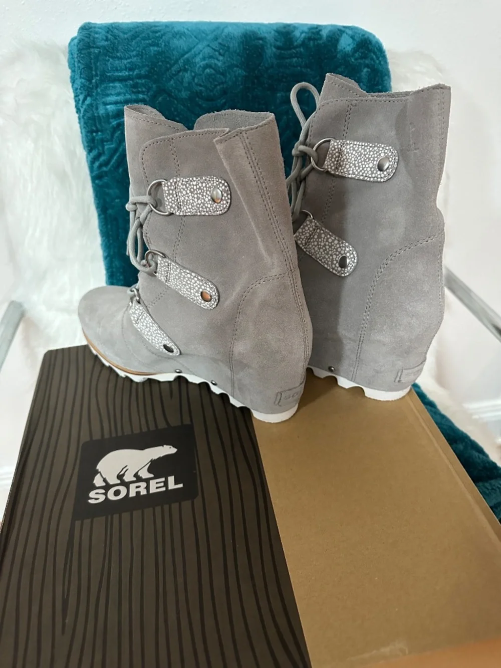 Sorel | Shoes | New Sorel Joan Of Arctic Wedge Boots | Poshmark
